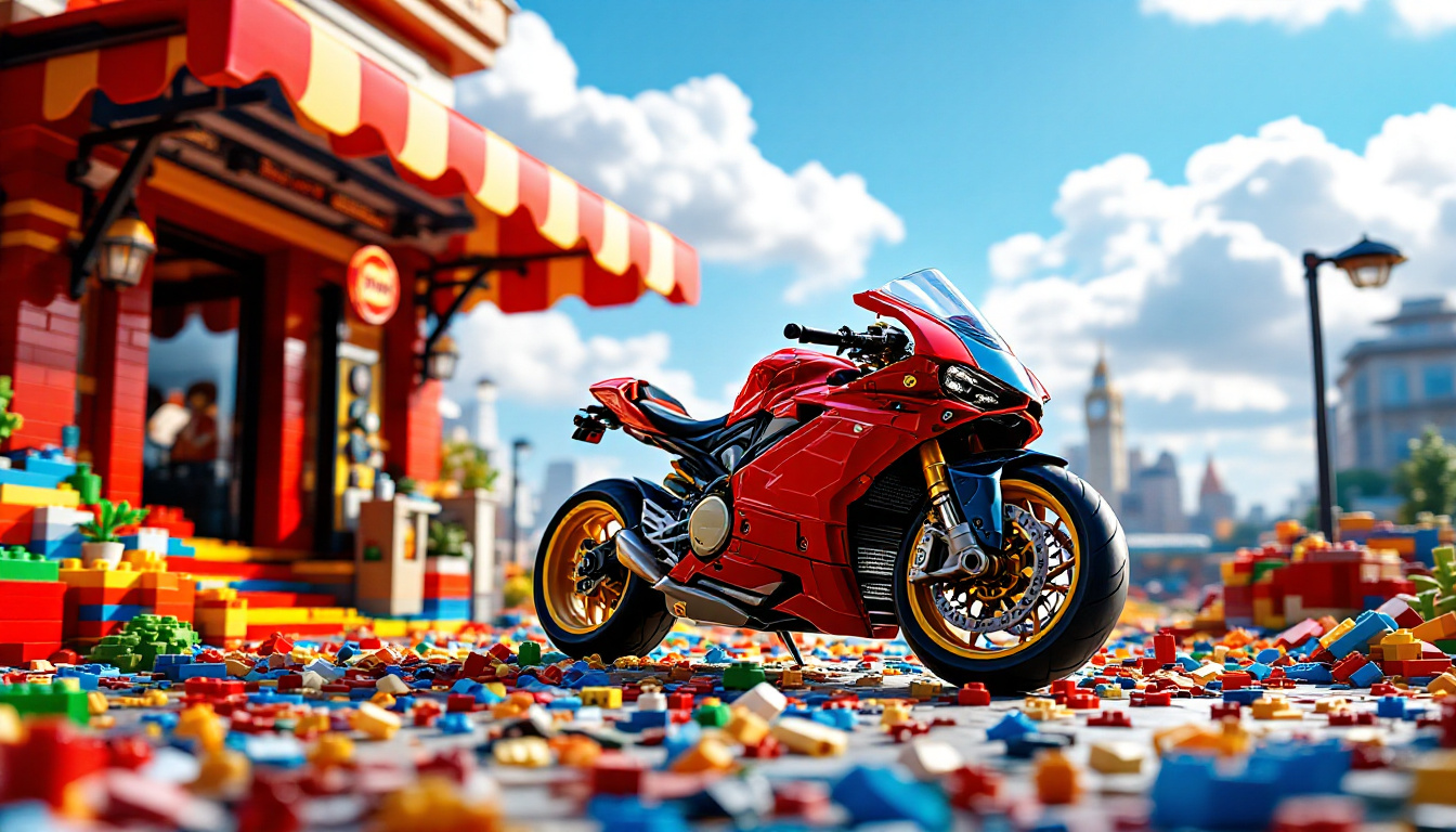 La Ducati Panigale V4 S à portée de main avec LEGO